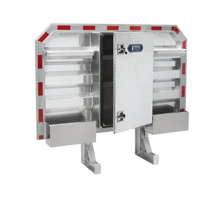 68″x80″ Cab Rack With Toolbox - Truck Trailer Pro -Trucking Supplies ...