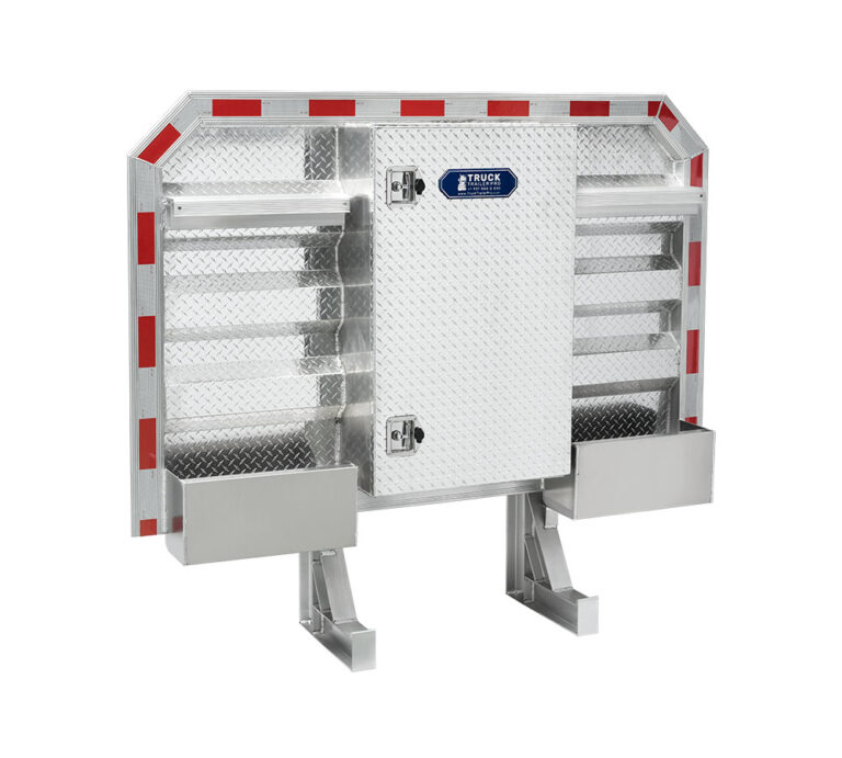 68″x80″ Cab Rack With Toolbox - Truck Trailer Pro -Trucking Supplies ...
