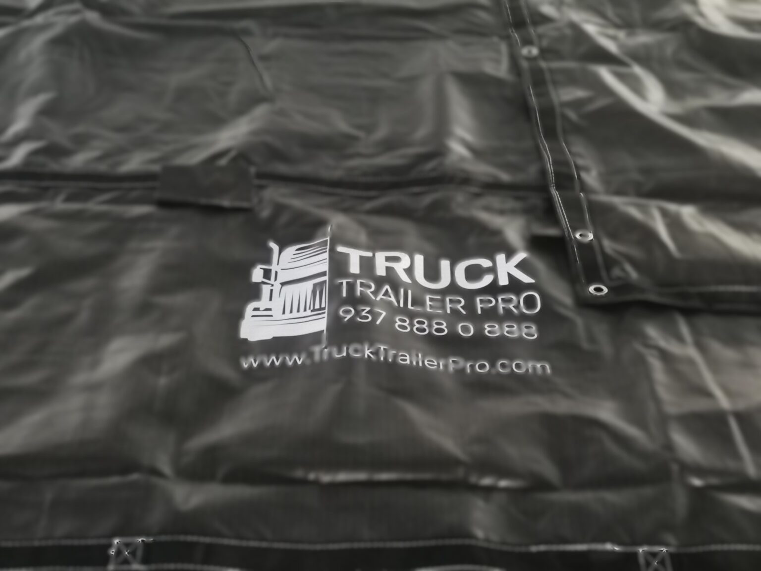 Super Light Ripstop Tarp Set (8 Ft Drop, 2-Piece, Black)