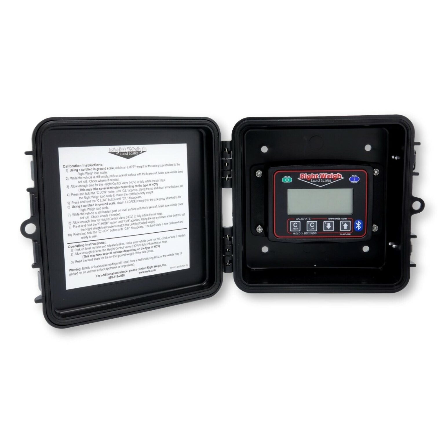 Bluetooth™ Enabled Right Weigh 201-EBT-01 Exterior Digital Load Scale ...