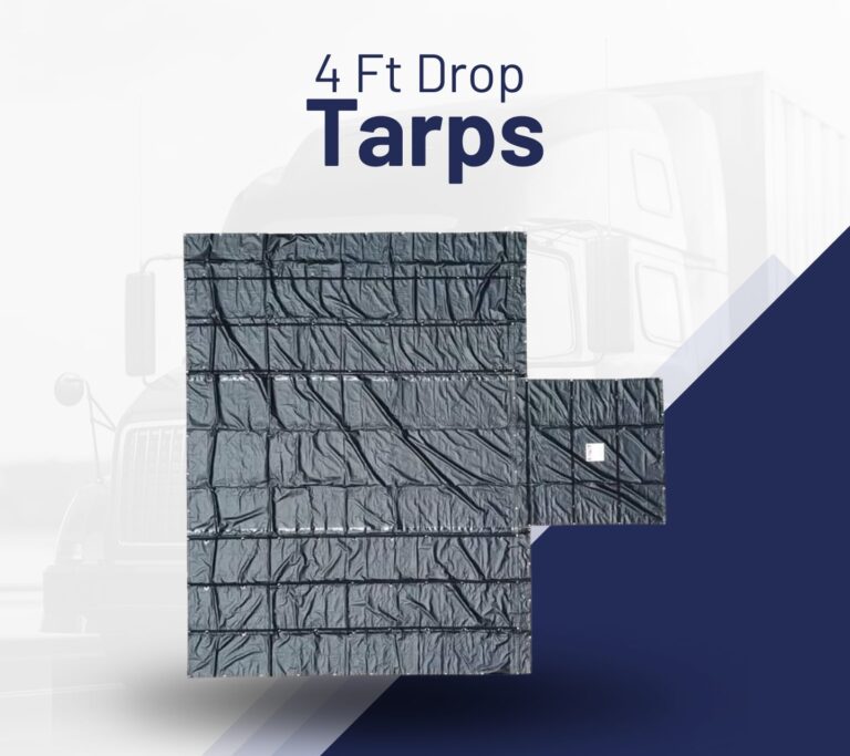 10 Ft Drop Tarps Extra Tall Heavy Duty Flatbed Lumber Tarps